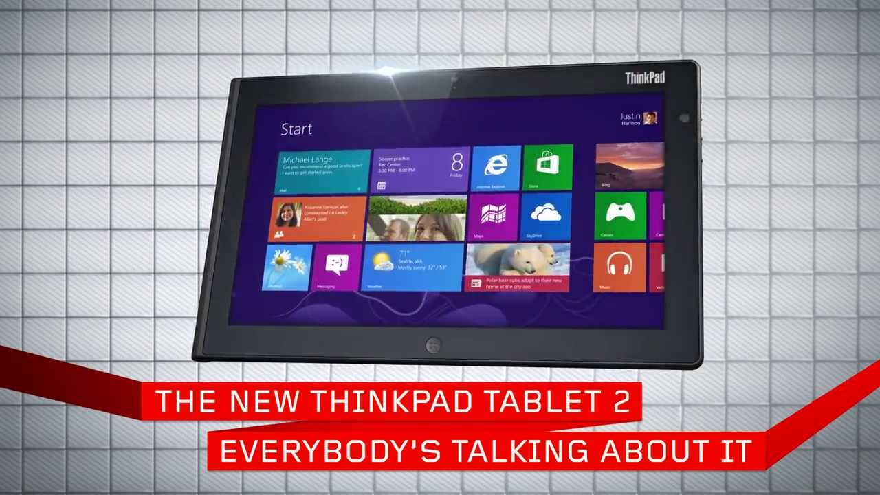 ThinkPad Tablet 2 - YouTube