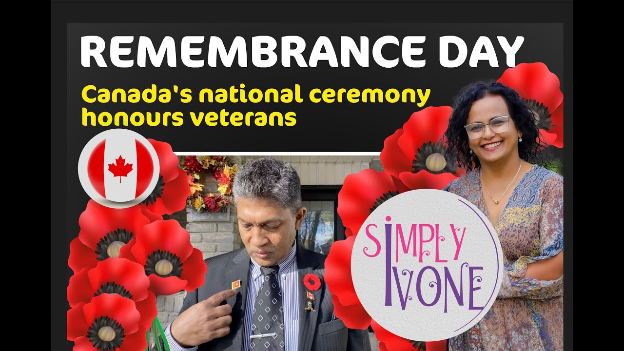 Remembrance Day Canada's National Ceremony @SimplyIvone - YouTube
