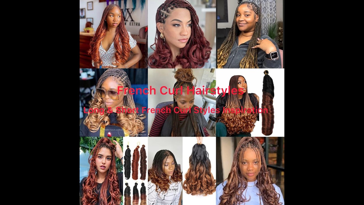 FRENCH CURL HAIRSTYLES | LONG & SHORT FRENCH CURL STYLE INSPIRATION ...