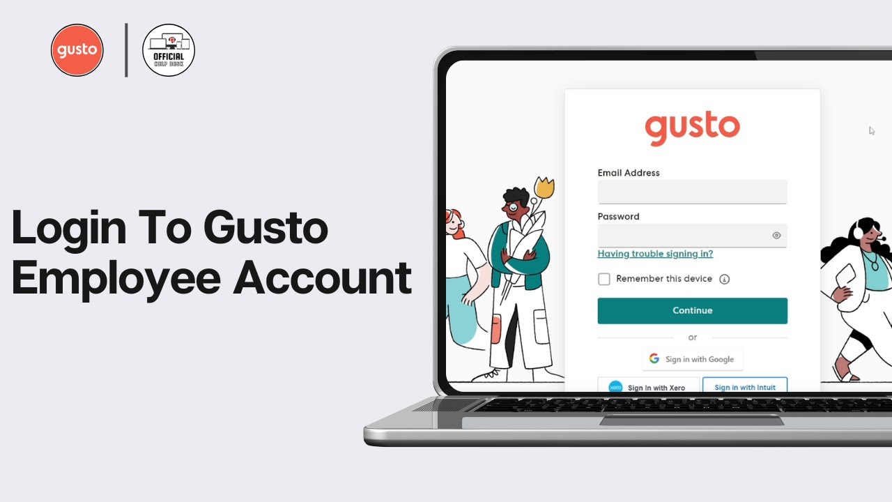 How To Login To Gusto Employee Account (2024) - YouTube