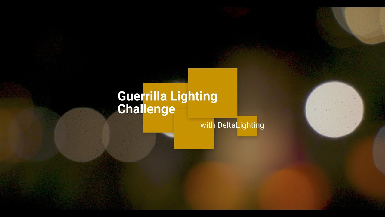 Guerrilla Lighting Challenge with DeltaLight - YouTube