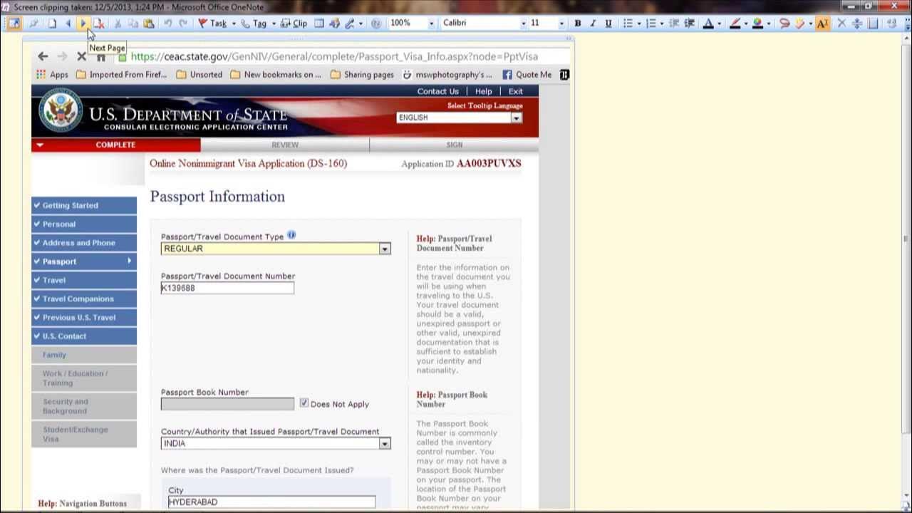 How to Fill DS-160 form. STEP BY STEP Instructions EASY !! - YouTube