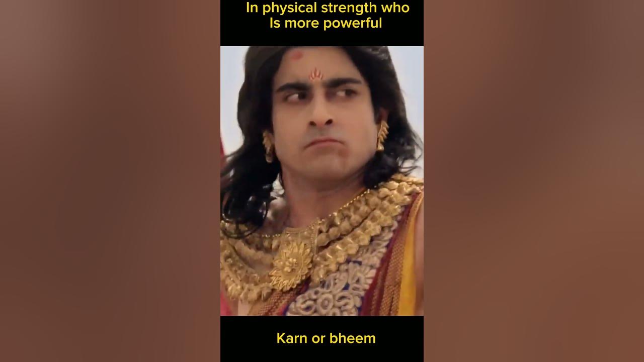 Karn Or Bheem Me Shaktishali Kon Tha Karnvsbheem Mahabharat Shorts