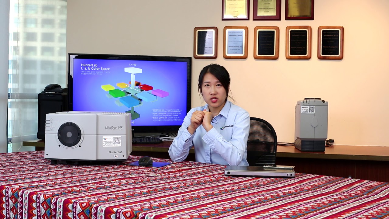 HunterLab ASTM D1500 Color Measurement 亨特立 ASTM 色度 颜色测量 测色仪 色差仪 - YouTube