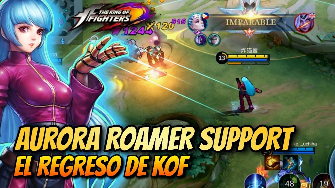 AURORA ROAMER SUPPORT - BY KULA DIAMOND 💎 EL REGRESO DE KOF🔥 MLBB ESP ...
