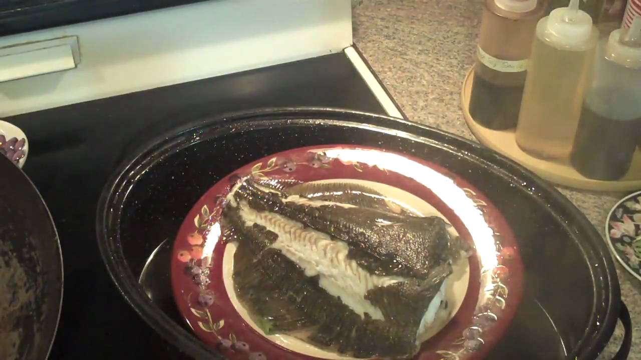 Steamed Flounder W Ginger and Green Onions.mp4 - YouTube