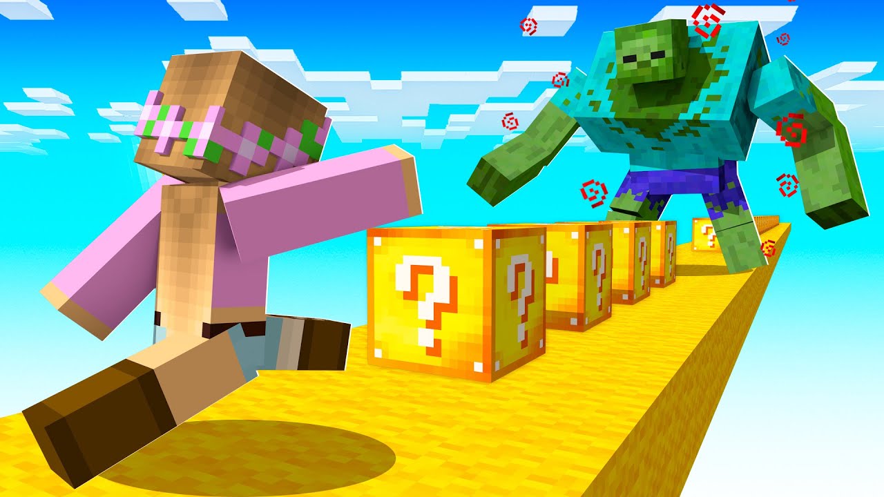 Lucky Blocks VS Mutant Monsters in Minecraft! - YouTube