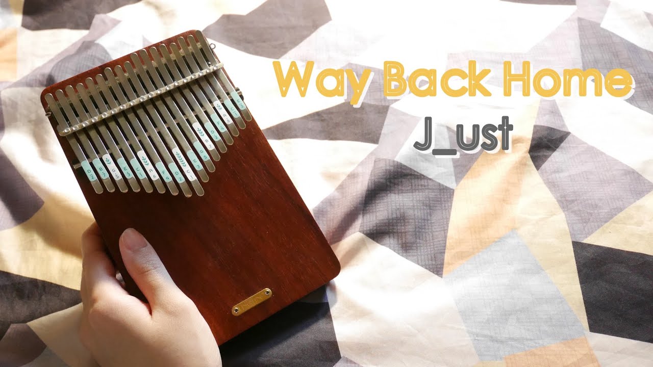 J_ust (그_냥) - Way Back Home (퇴근길) | Kalimba × Guitar Cover - YouTube