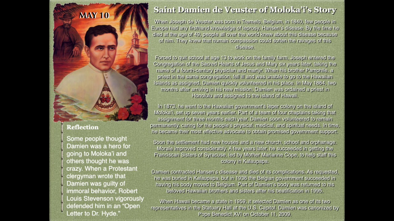 10 MAY - SAINT OF THE DAY - ENGLISH - YouTube