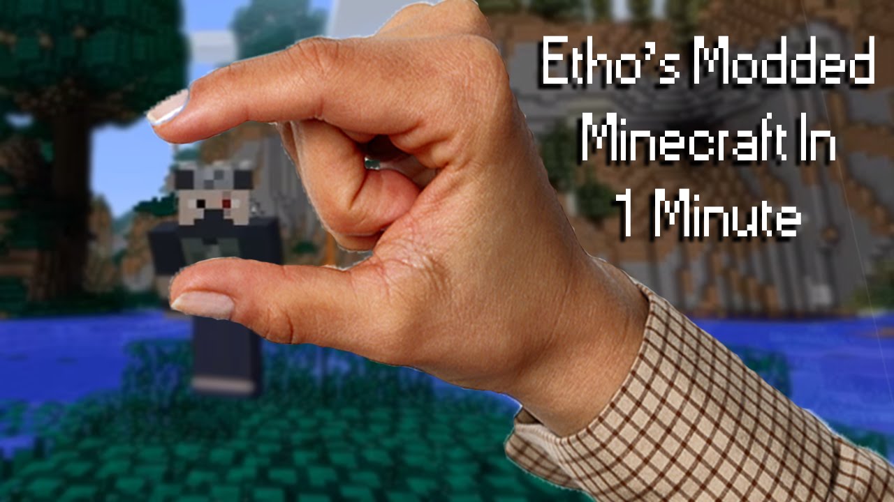 Etho's Modded Minecraft In 1 Minute! - YouTube