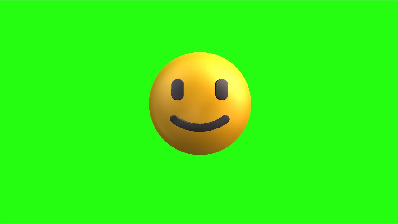 Smiley Green screen - YouTube