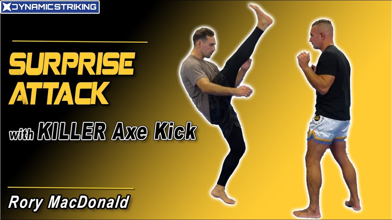 Camouflaging With A Front Kick Then Smash with the Axe Kick by Rory ...