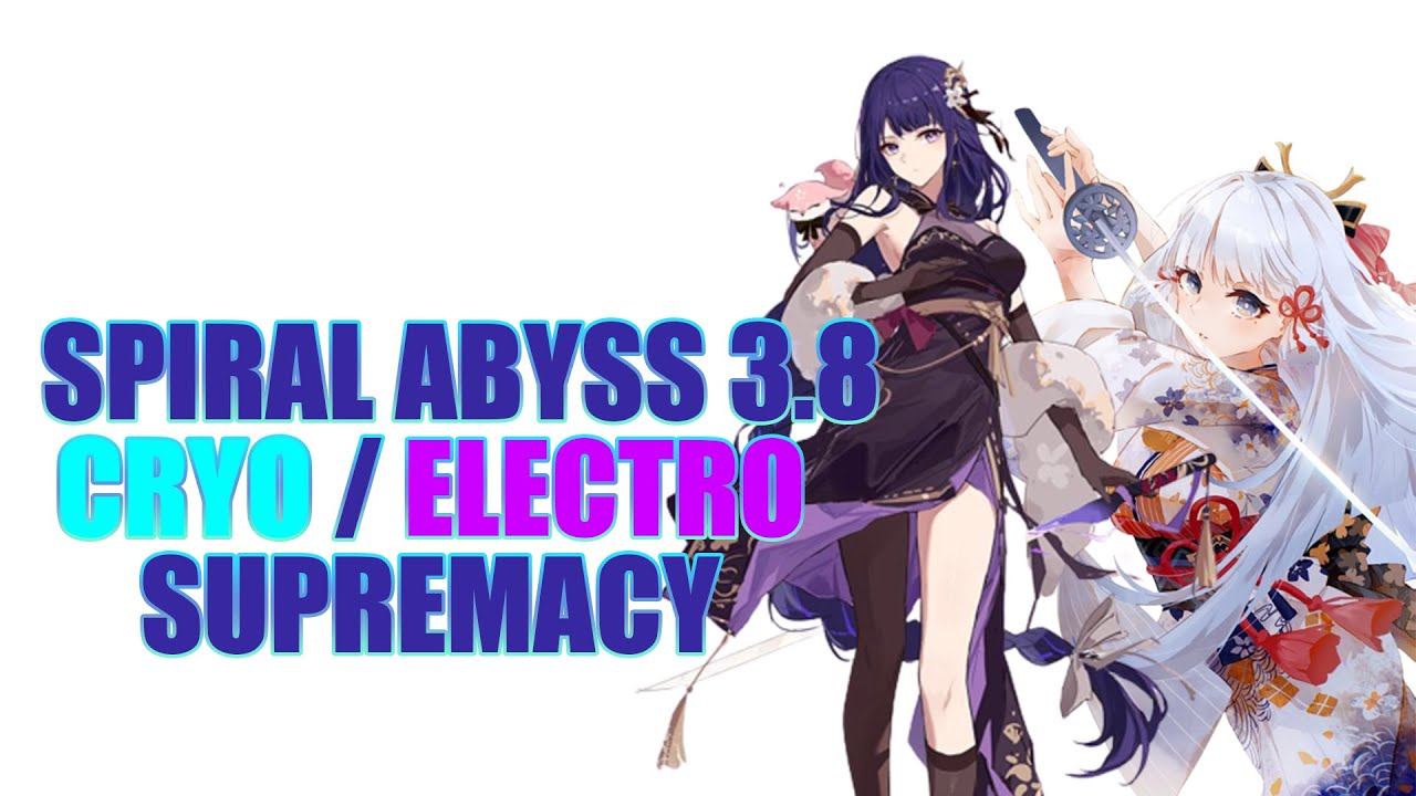 Cryo & Electro Supremacy on Spiral 3.8 | Spiral Abyss - YouTube