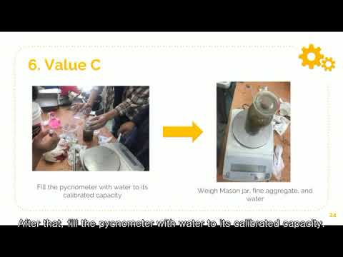 ASTM C128—Specific Gravity and Absorption of Fine Aggregate - YouTube