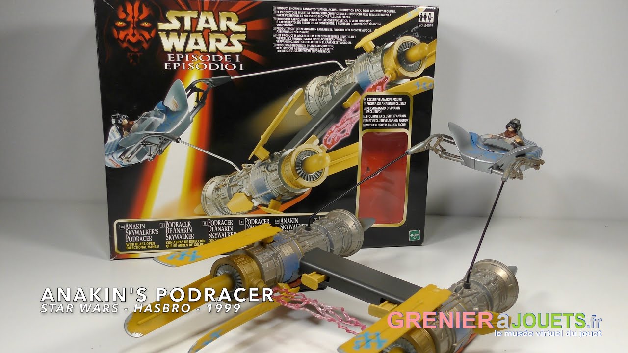 Star Wars - Anakin Skywalker's Podracer - Hasbro - 1999 - YouTube
