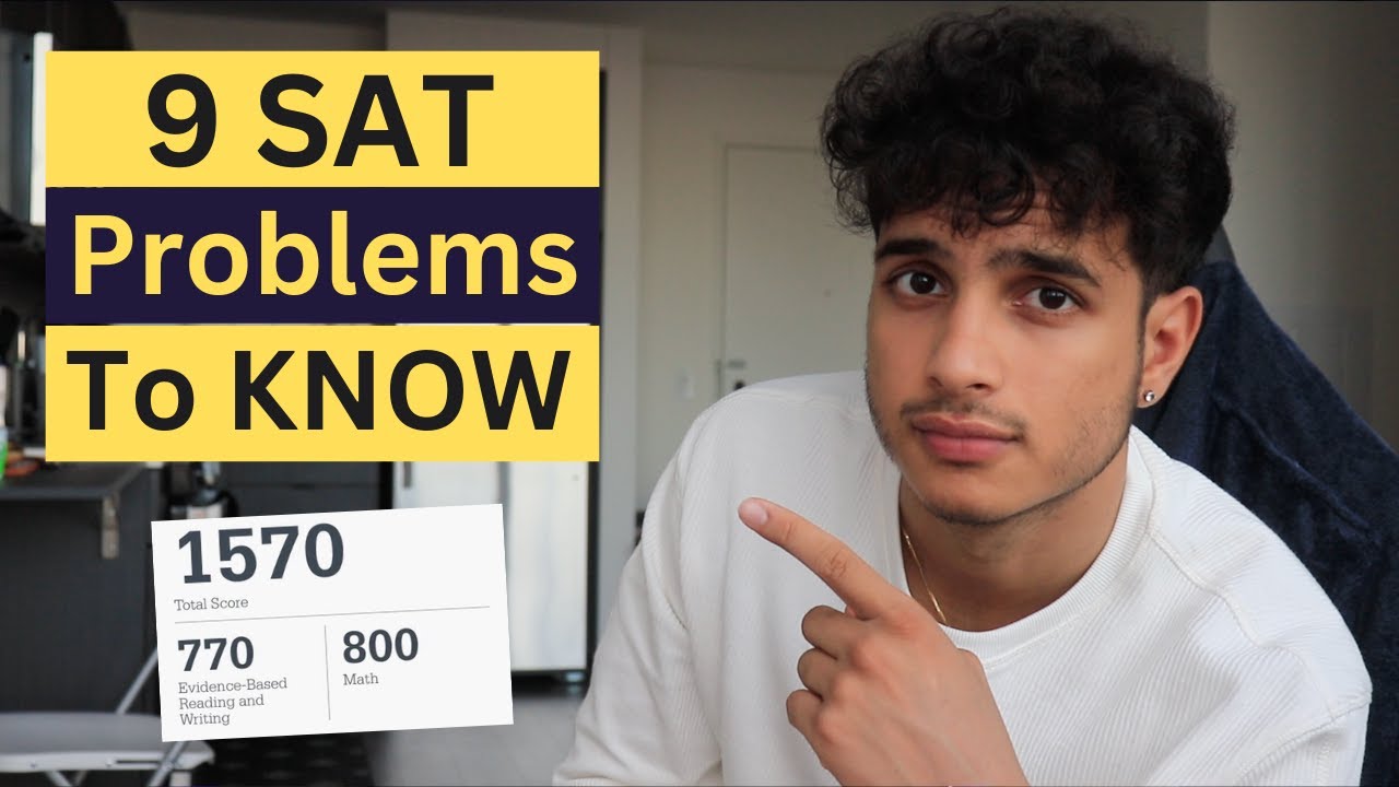 December SAT: 9 IMPORTANT Problems to Look Out For - YouTube