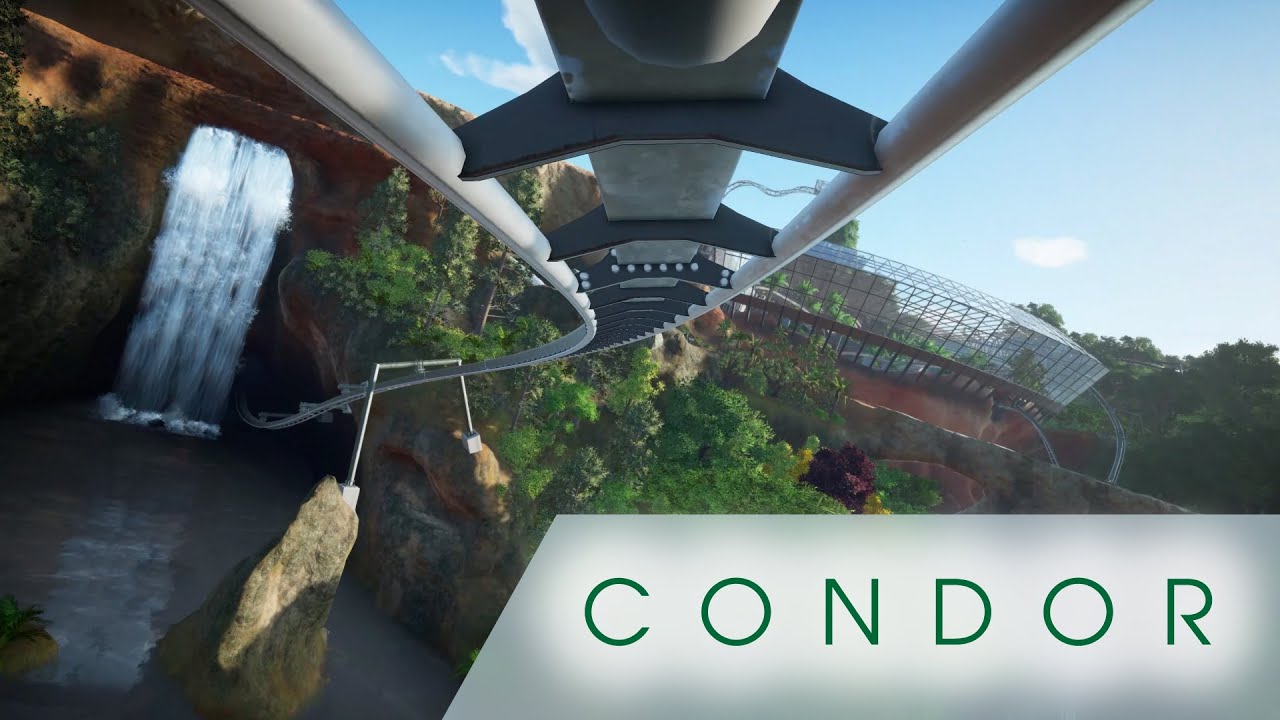 Condor (4k, 60fps, reshade), inverted coaster POV - YouTube