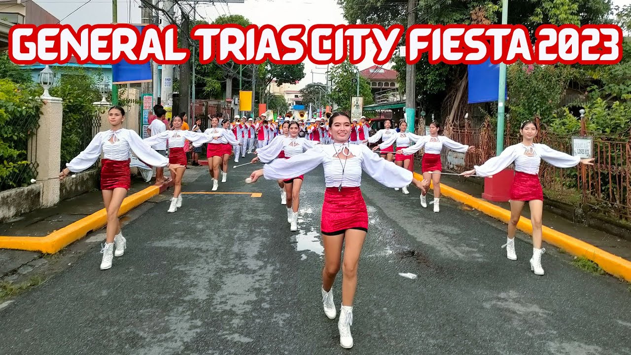 GENERAL TRIAS CITY FIESTA 2023 | Grand Pasayo Marching Band Parade ...