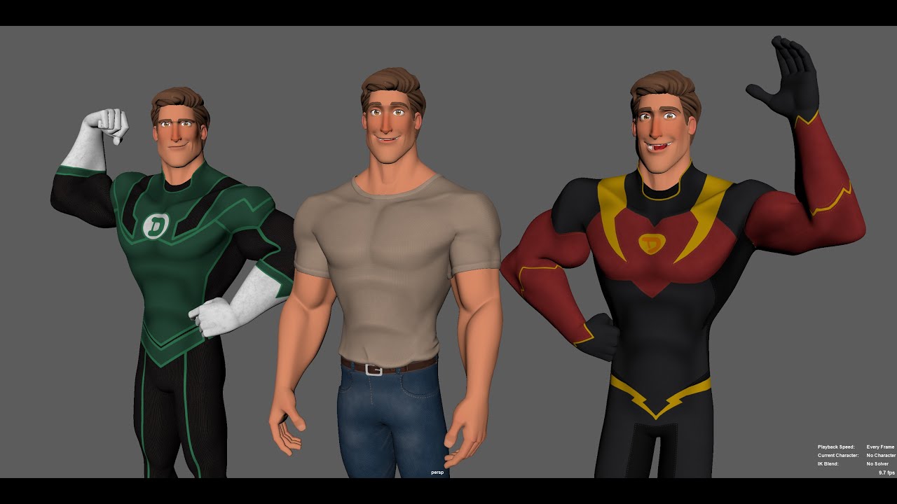 Dude Maya Rig Vesrion 2.0 (Free) - YouTube