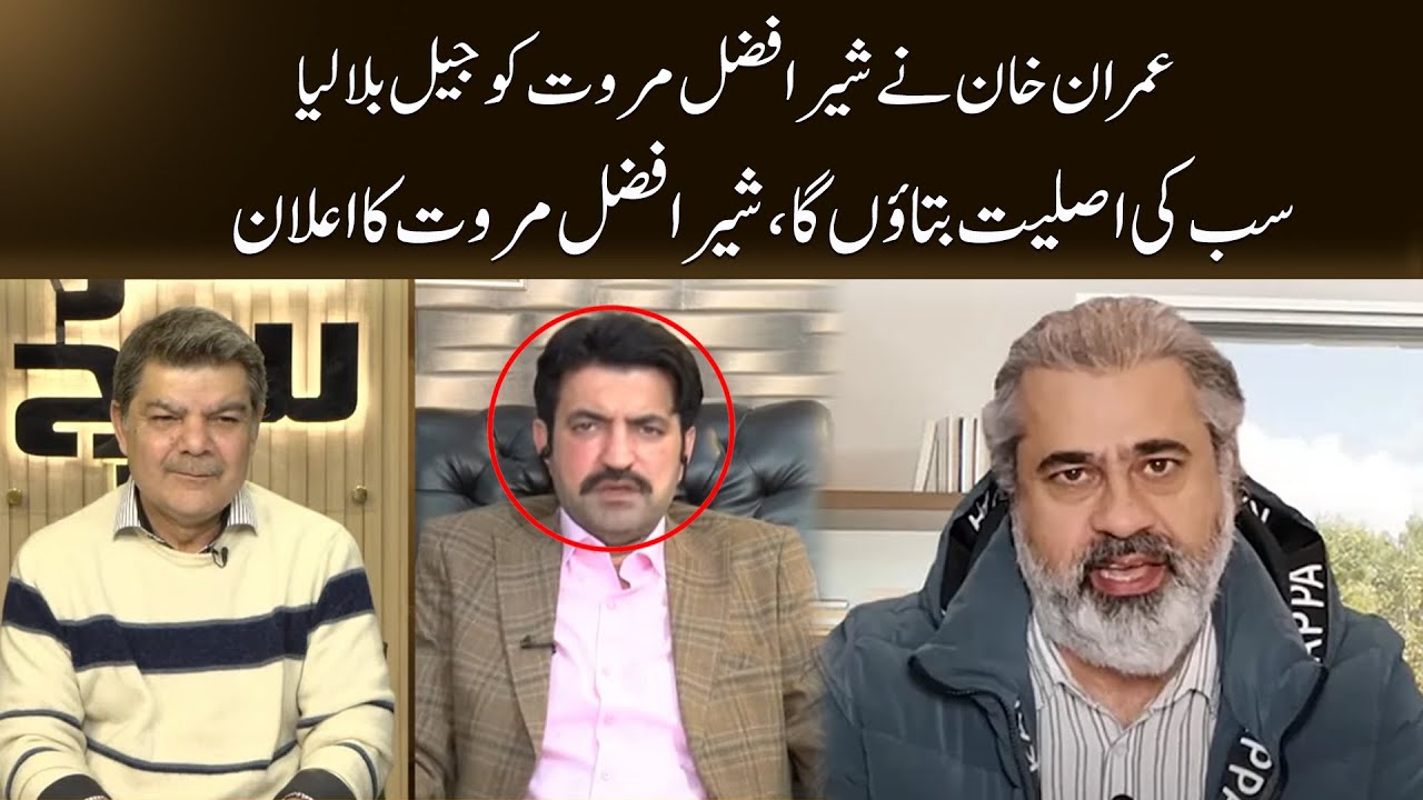 Imran Khan Summons Sher Afzal Marwat to Jail | Imran Riaz Khan ...