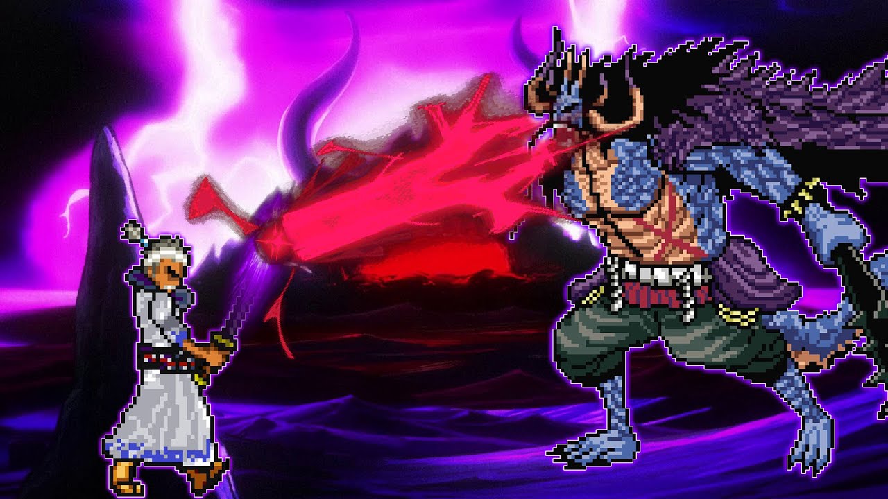 😈RYUMA OP VS KAIDO HYBRID FORM V.2 OP IN JUMP FORCE MUGEN - YouTube