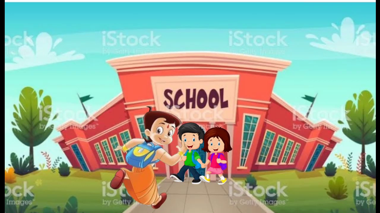Chhota bhim in school cartoon - YouTube