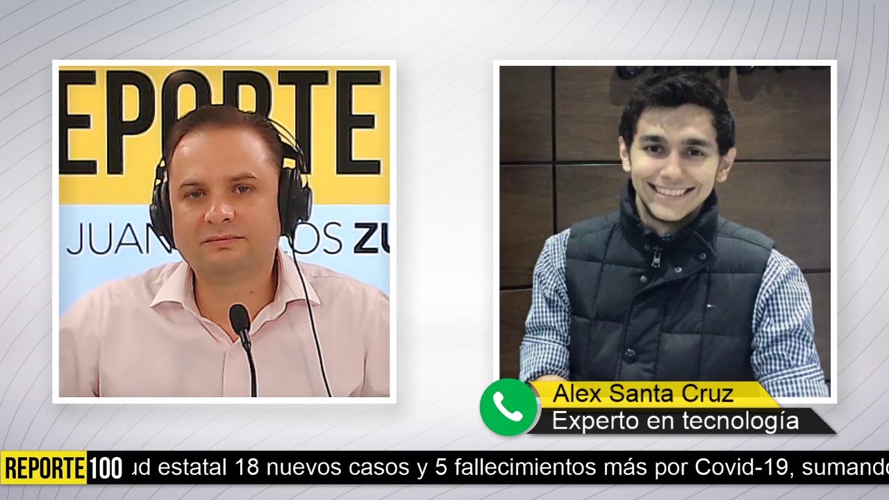 ¡Jueves de tecnología con Alex Santa Cruz! | REPORTE 100 - YouTube