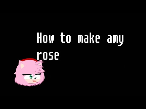💐 How to make amy rose in gacha club 💐 / 💐 Como hacer a amy rose en ...