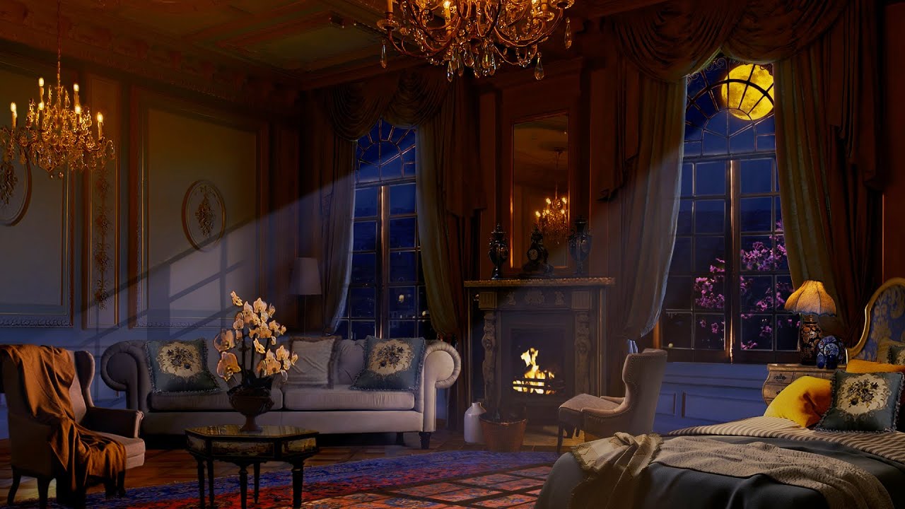 ETHEREAL MOONLIGHT BALLROOM PIANO MUSIC | Romantic Victorian Summer ...