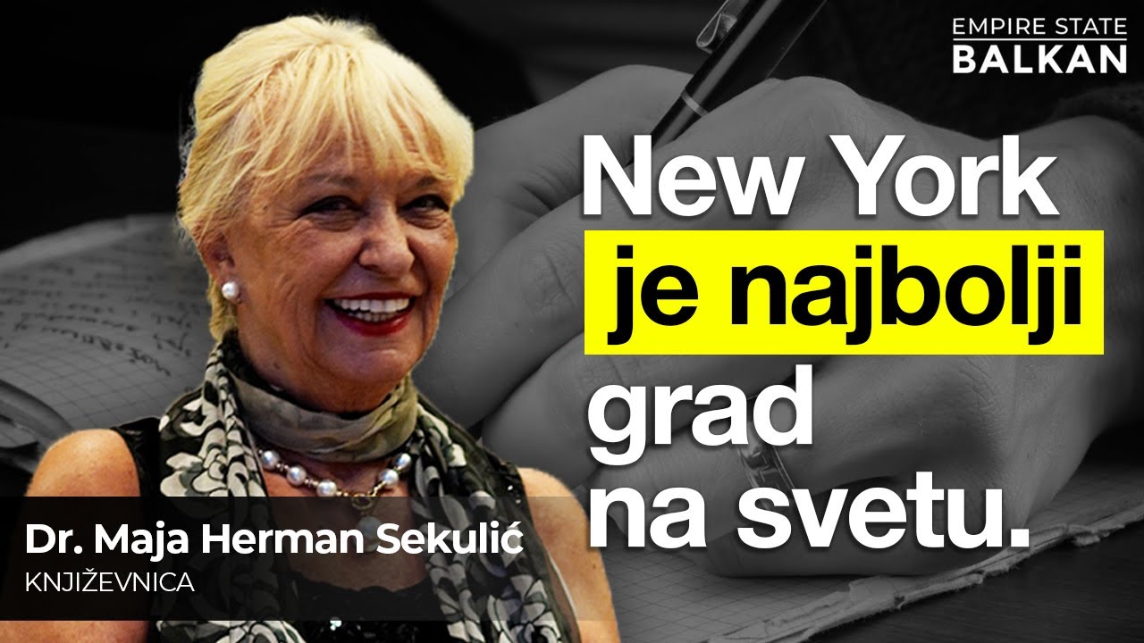 Maja Herman Sekulić: O omiljenom romanu, New York-u i pisanju | E062 ...