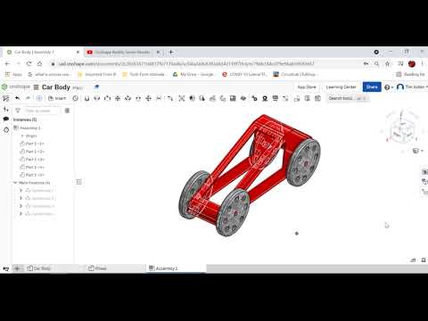 Onshape Car 7 Rendering - YouTube