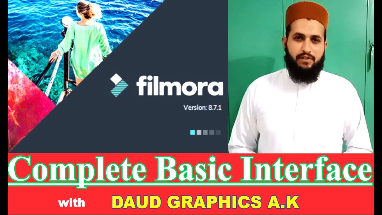Filmora 9 Basic Interface|| Complete filmora interface in urdu - YouTube