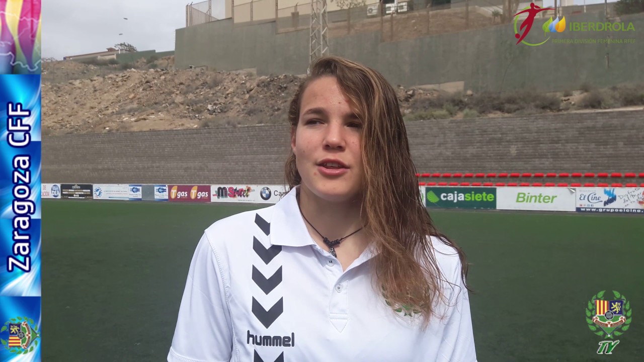 Nora Sánchez: "El césped estaba un poco seco, jugar en Tenerife no es ...