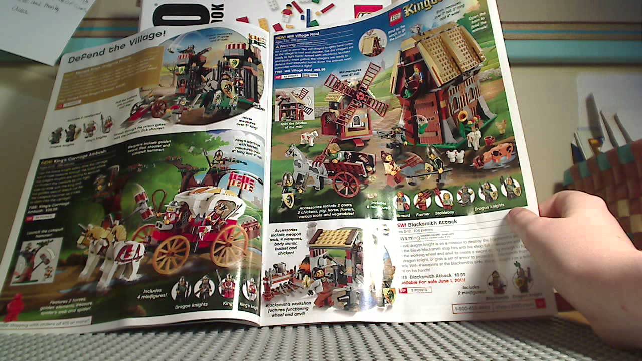 LEGO Early-Summer Catalog (2011) - YouTube