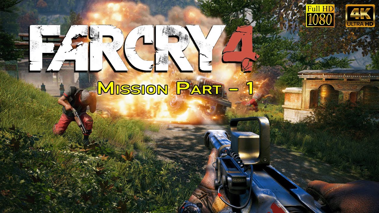 Far Cry 4 First Delivery Mission - Farcry 4 - Farcry 4 Walkthrough Missions - YouTube