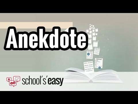 Anekdote - Merkmale - Textsorten unterscheiden