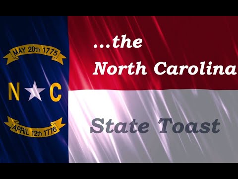 The North Carolina State Toast - A Tribute - YouTube