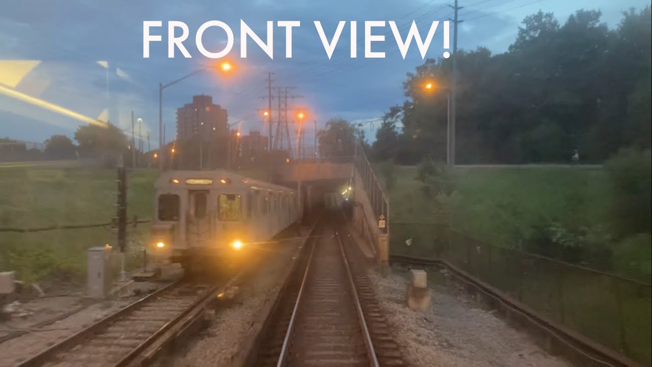 Front View from a TTC Bombardier T1 Subway Train 6/19/2022 - YouTube