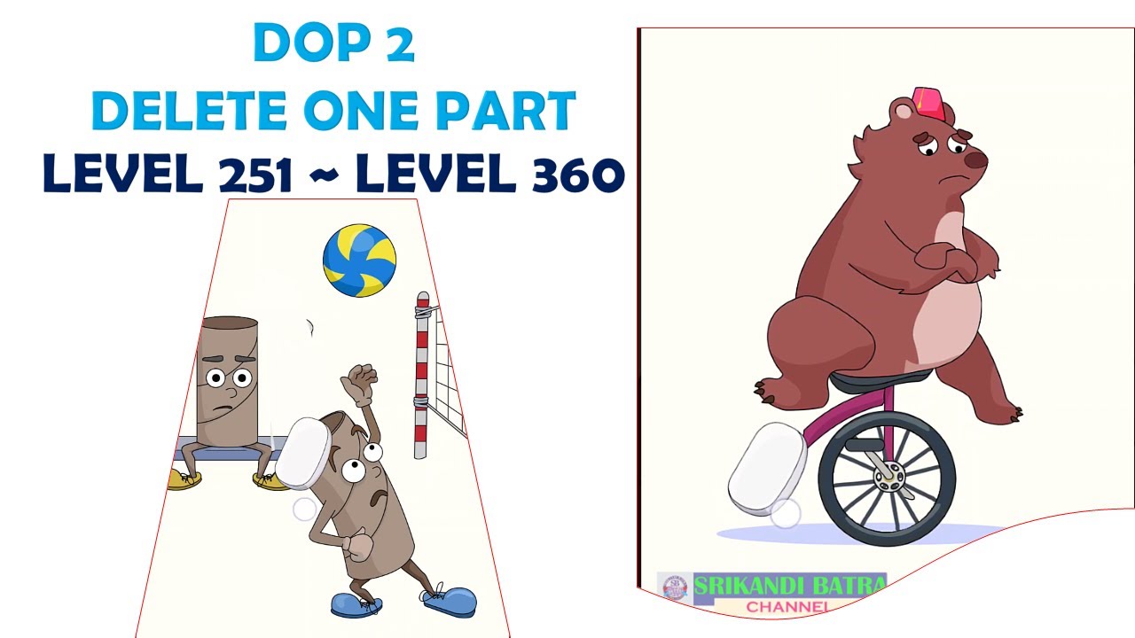 DOP 2 LEVEL 251-LEVEL 360 DOP 2 DELETE ONE PART KUNCI JAWABAN DOP 2 ...