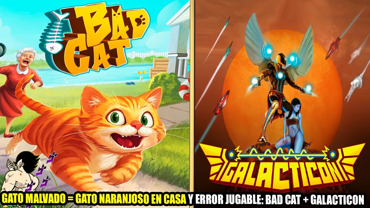 GATO MALVADO = GATO NARANJOSO EN CASA Y ERROR JUGABLE: BAD CAT ...