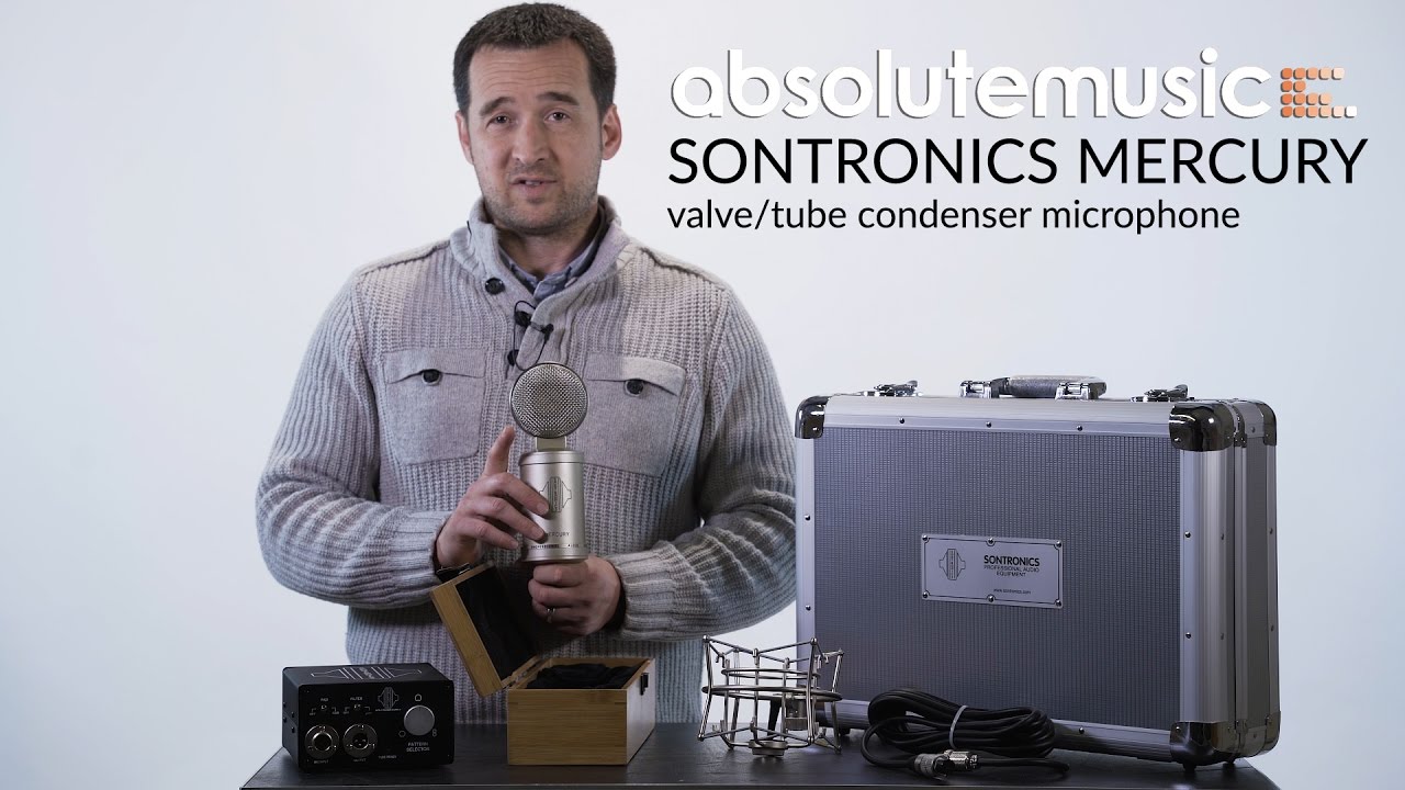 SONTRONICS VALVE CONDENSER MIC THE MERCURY - YouTube