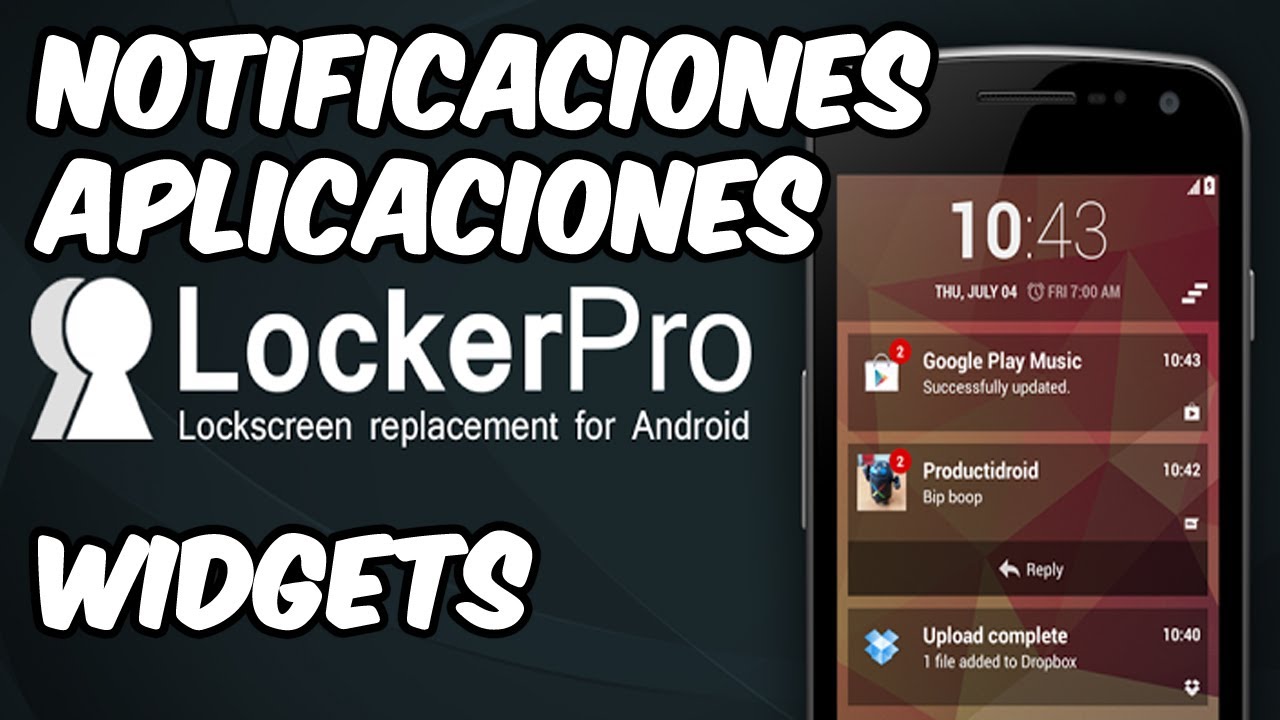 Personaliza tu Pantalla de Bloqueo con LockerPro RECOMENDADA AndroideHD - YouTube