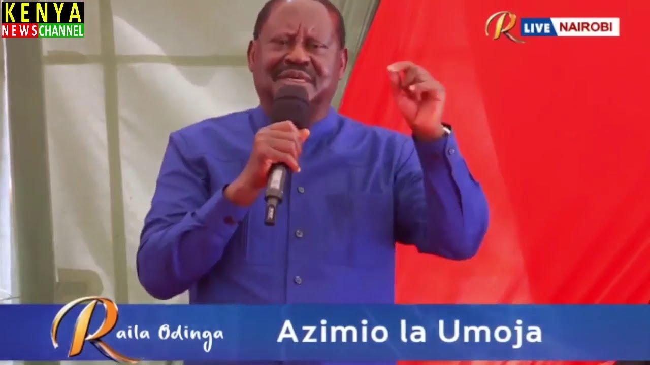 MAANDAMANO THURSDAY TOMORROW - RAILA GIVES UPDATE ON AZIMIO PROTESTS AT ...