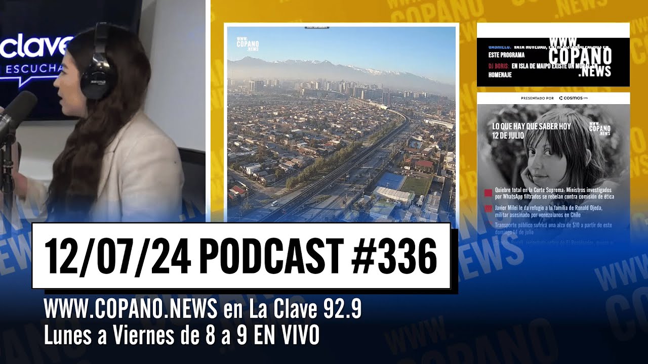 Copano News #336 | PROGRAMA COMPLETO | 12/07/2024 - YouTube