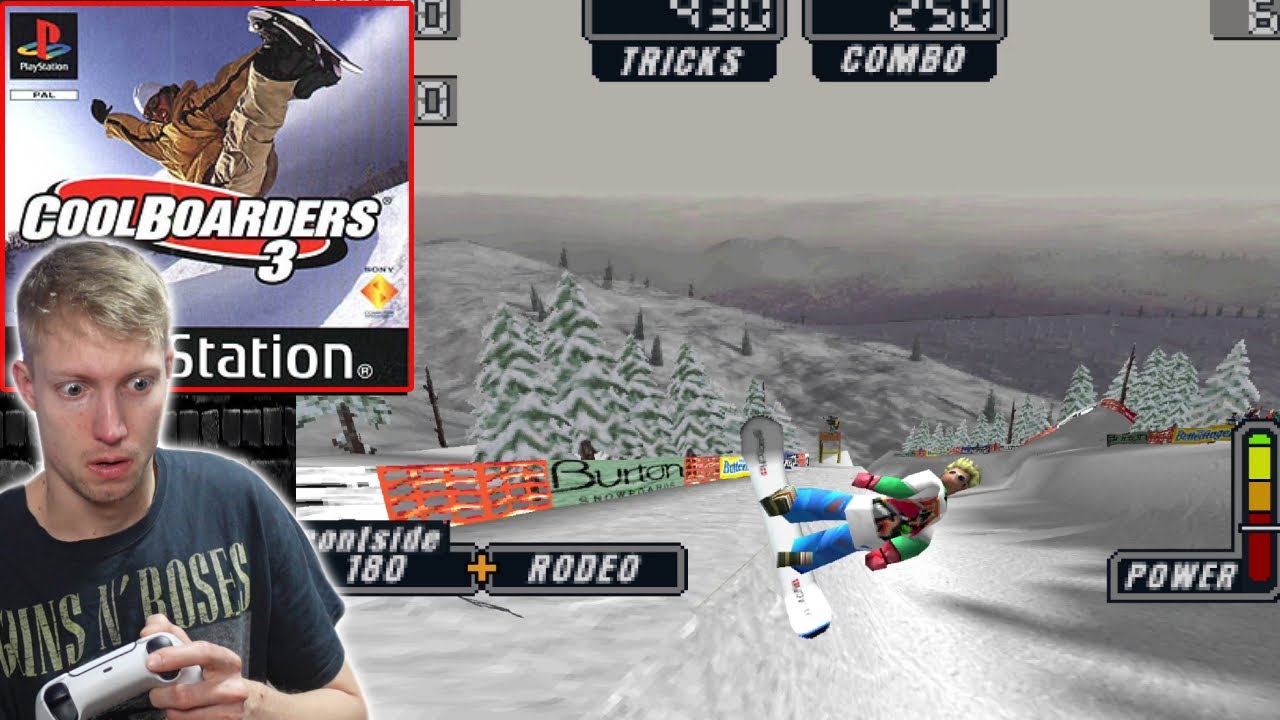 DAS! SNOWBOARDSPIEL | Cool Boarders 3 🕹️ (PS1) Gameplay - Angezockt ...