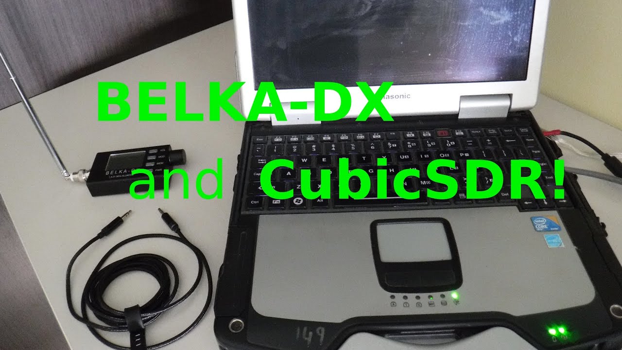 BELKA-DX and CubicSDR - YouTube