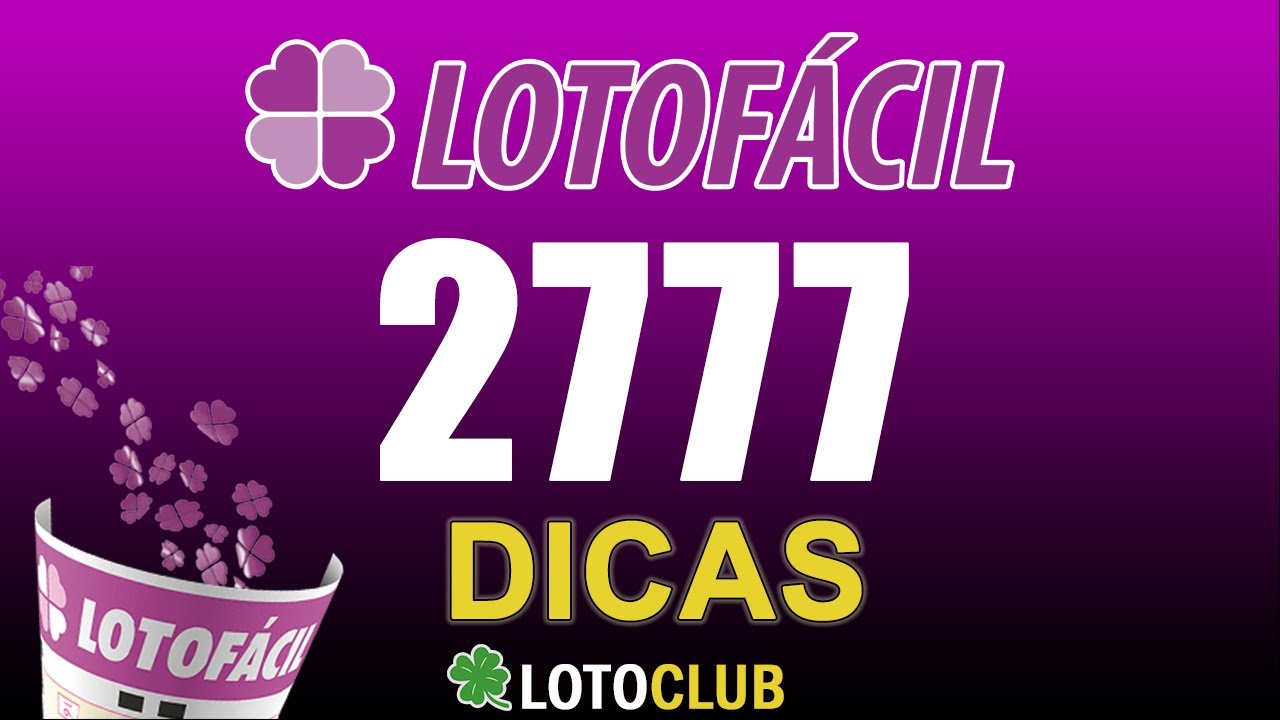 Lotofacil 2777 dicas e analises - YouTube
