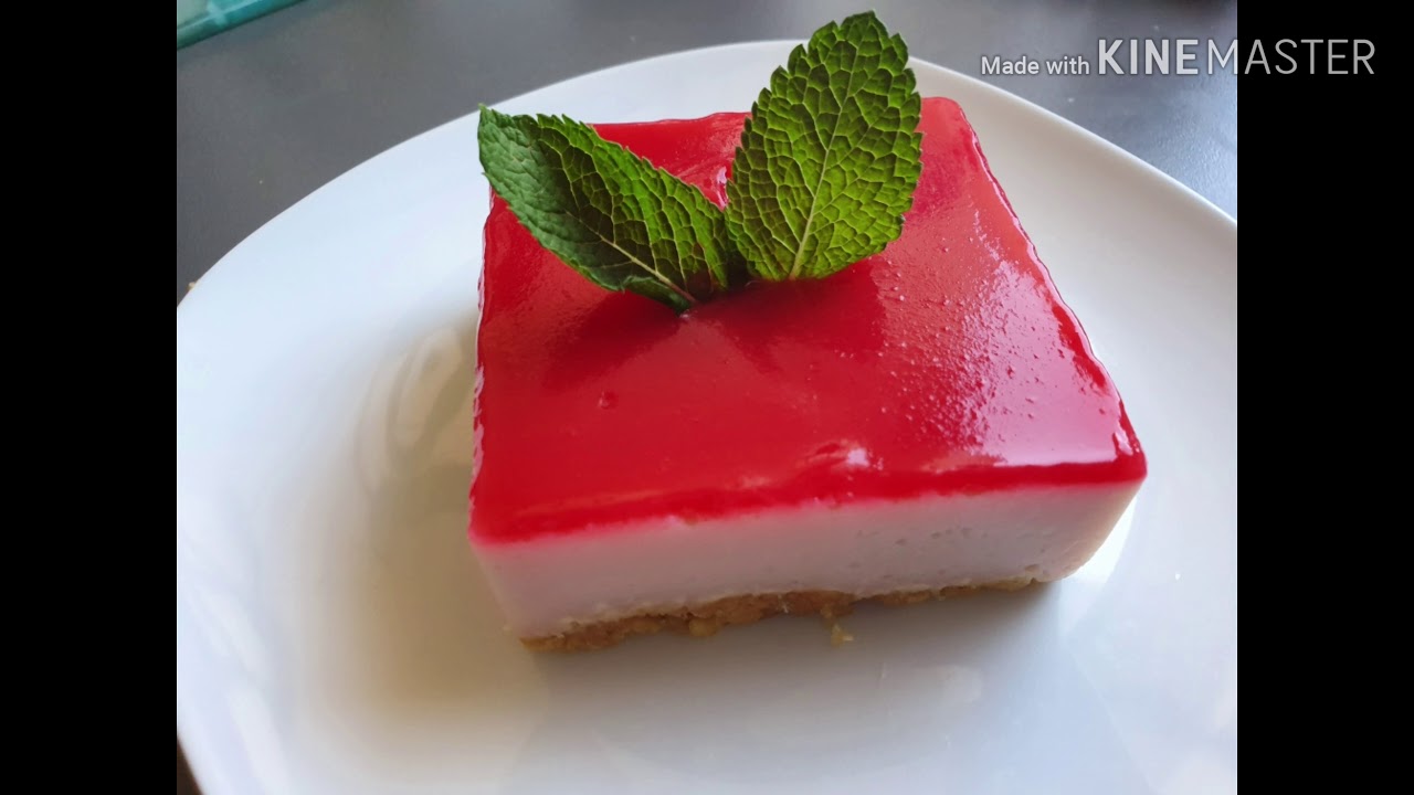 Flan à la fraise + dessert simple - YouTube