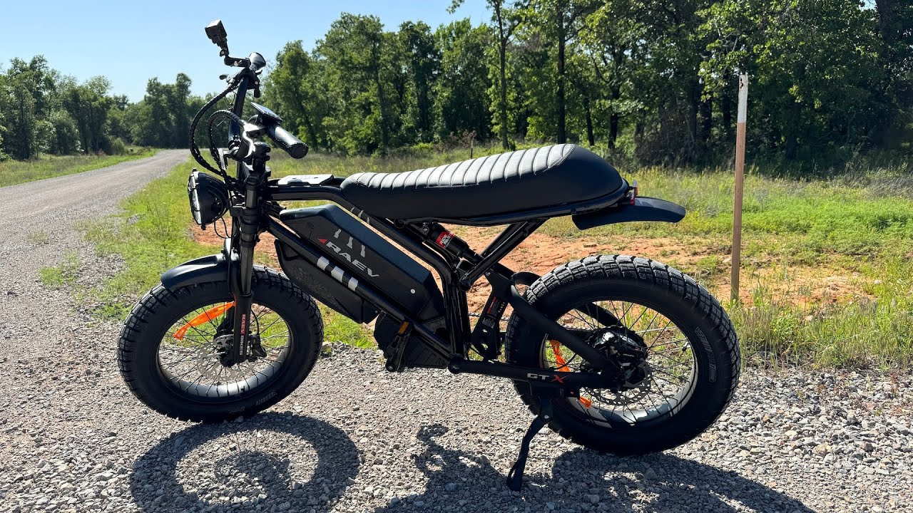 The RAEV Bullet GTX is an Impressive 2 Battery 1000w eBike - YouTube