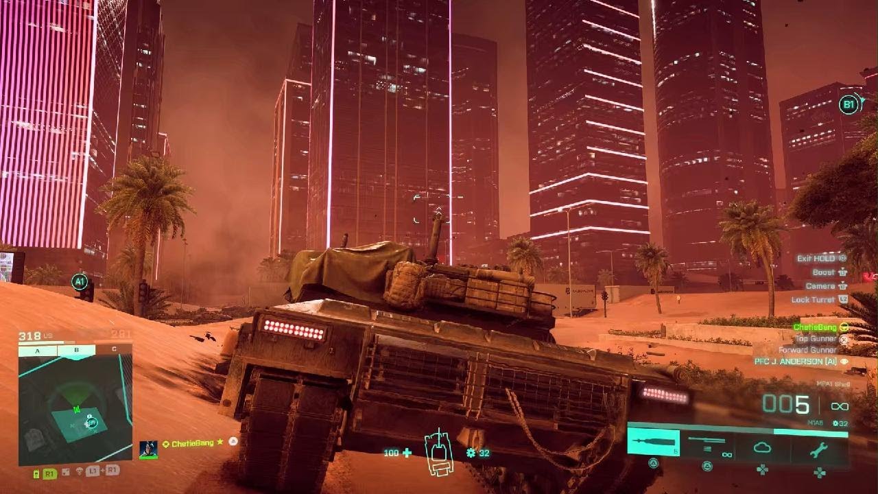 Battlefield tank footage - YouTube